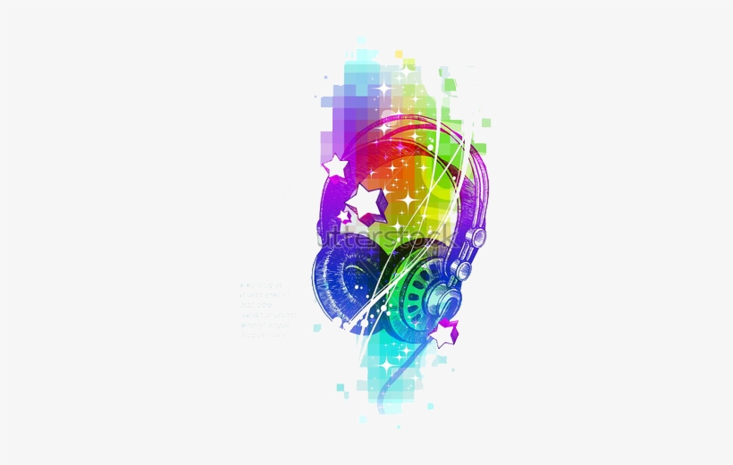 Music Waves Vector Png Rocking Editing Effects And - Music World ...