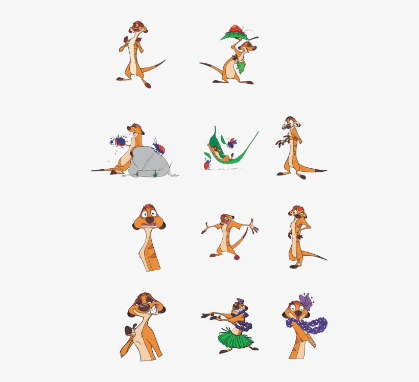 Timon Vector Free - Timon And Pumbaa Vector Transparent PNG - 465x667 ...