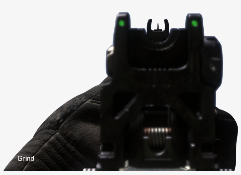 Download Honey Badger Iron Sights Codg - Call Of Duty - HD Transparent ...