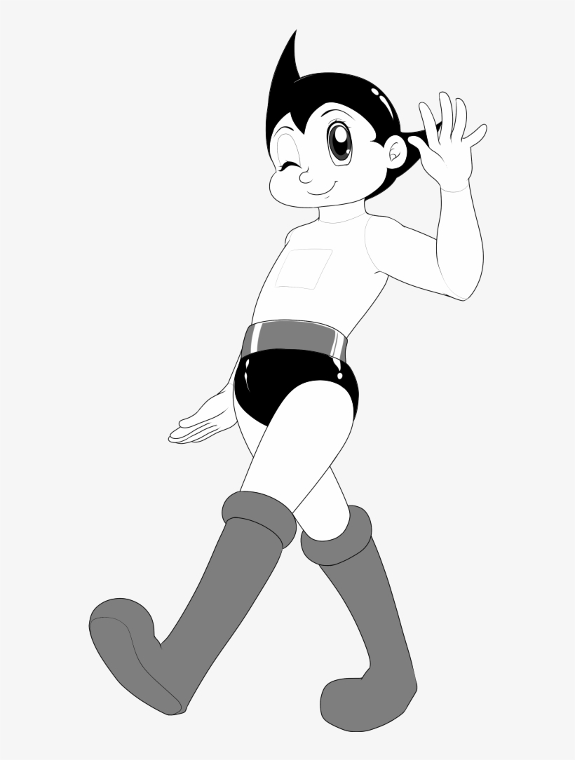 Astro Boy - Drawing Transparent PNG - 600x1023 - Free Download on NicePNG