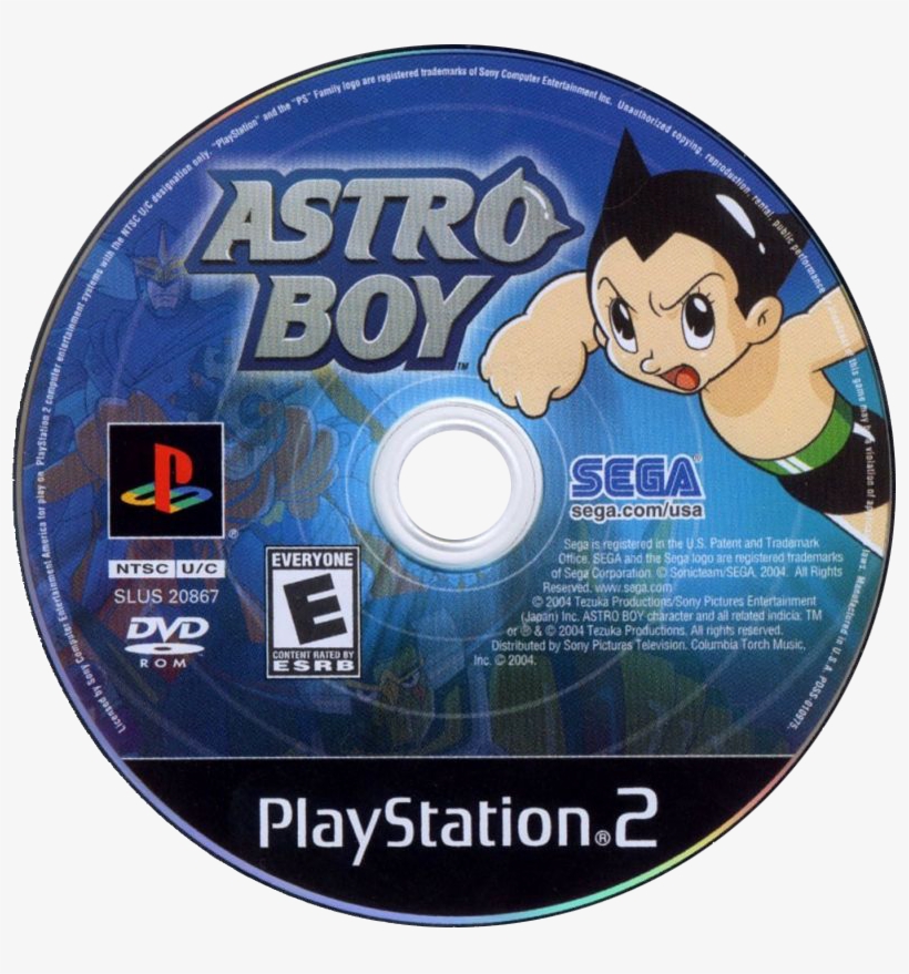 Astro Boy - Astro Boy Ps2 Cover Transparent PNG - 800x799 - Free ...