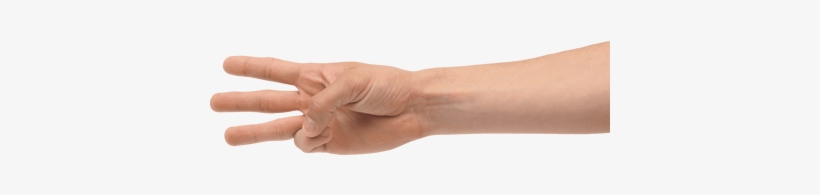 Tres Dedos Transparent PNG - 400x400 - Free Download on NicePNG