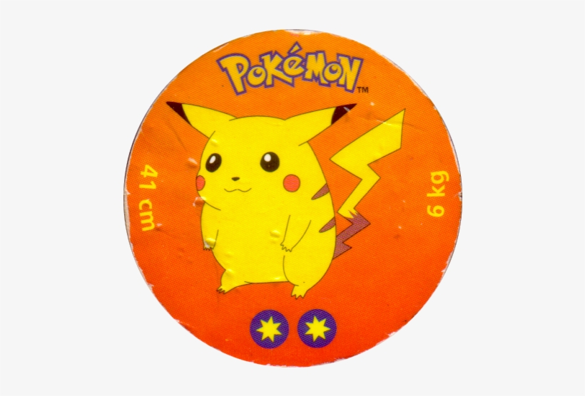 Pokémon 025-pikachu - - Tazos Pokemon Pikachu Transparent PNG - 500x500 ...