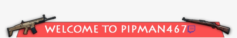 Pipman467 Stream Overlay - Assault Rifle Transparent PNG - 1920x1080 ...