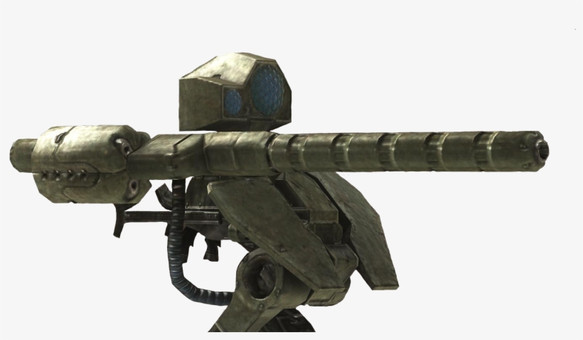 Gauss Turret - Halo 3 Gauss Turret Transparent PNG - 1404x723 - Free ...