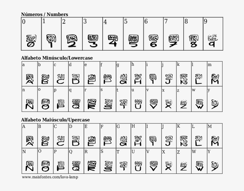 Font Details Lava Lamp - Font Transparent PNG - 689x640 - Free Download ...