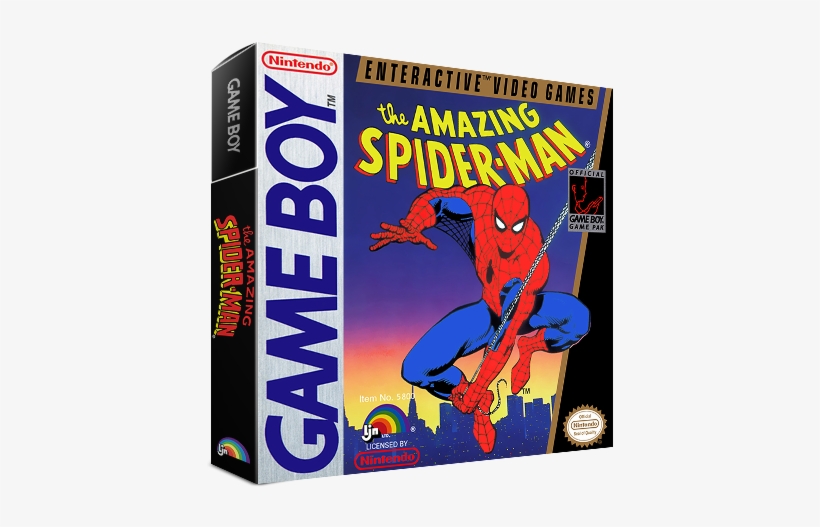 Nintendo Game Boy Boxes 3d - Amazing Spider-man [gameboy Game ...