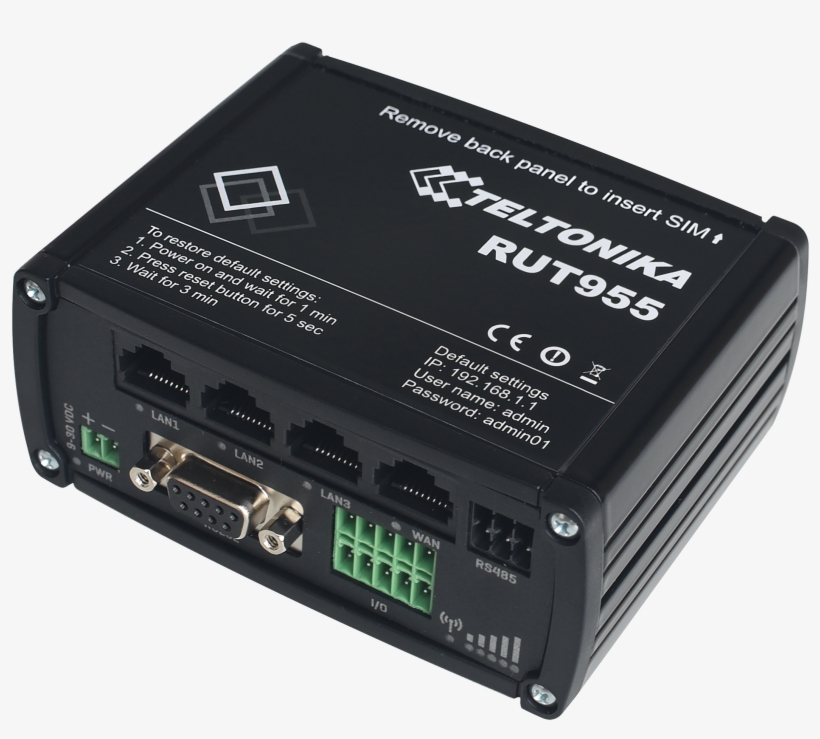 Rut955 - Teltonika Rut955 Transparent PNG - 2115x1805 - Free Download ...