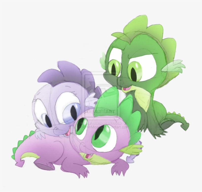 Pearl Spike On Deviantart Png Mlp Smokey - My Little Pony Spike Family ...