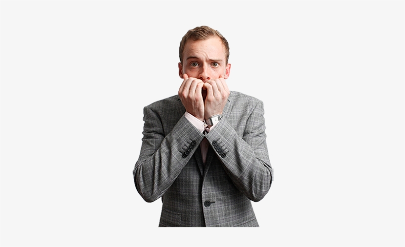 Guy All Stressed And Worried - Worried Guy Transparent PNG - 311x420 ...