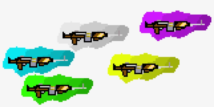 Rarities Of Simple Lmg - Pixel Art Transparent PNG - 1650x780 - Free ...