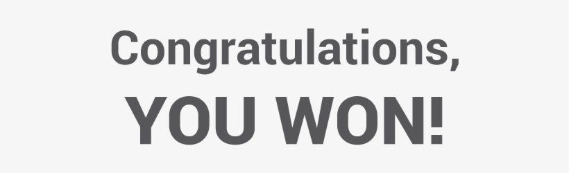 Win Top Image, 600, 300, Transparent Png - You Won Png Transparent PNG ...