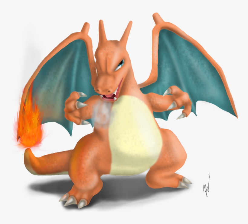 Charizard By Emilykiwi On Deviantart Banner Freeuse - Charizard 3d ...