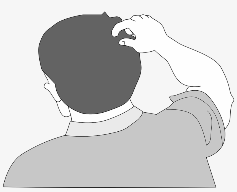 Head, Human, Person, Man, Scratch, Question - Scratch Head Clipart ...