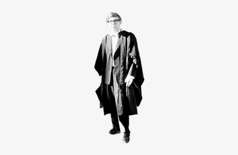 Stephen Hawking At Oxford Graduation Png - Stephen Hawking Before Chair ...