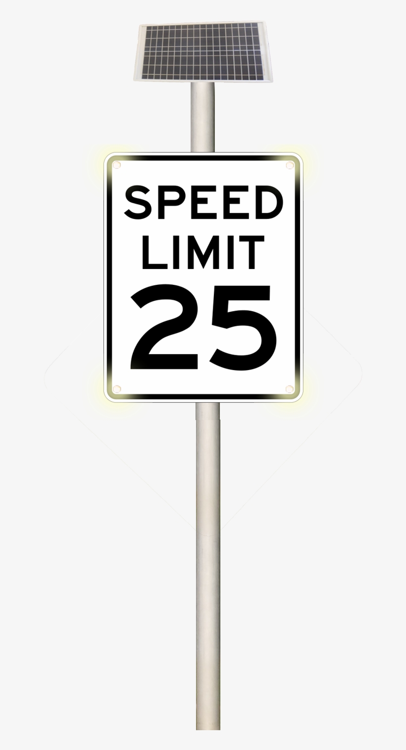 Speed Limit Sign Transparent PNG - 708x1433 - Free Download on NicePNG