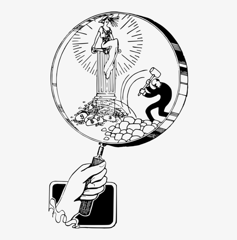 Magnifying Glass Computer Icons Drawing Cartoon Free - Magnifying Glass ...