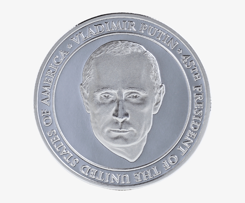 45th President Of The Us Vladimir Putin Coin - Vladimir Putin ...
