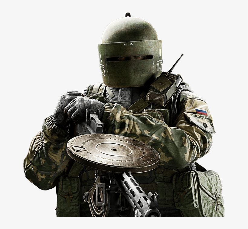 Rainbow Six Siege Tachanka Model Transparent PNG - 830x710 - Free ...