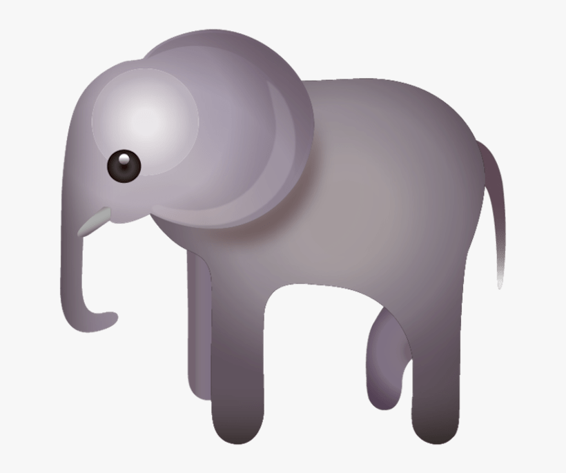 Download Ai File - Elephant Emoji Transparent PNG - 640x640 - Free ...