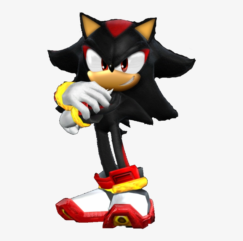 Shadow Smiling - Shadow The Hedgehog Smiling Transparent PNG - 575x764 ...