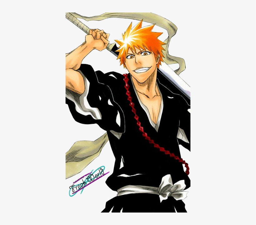 Ichigo Kurosaki Smiles By Izumi-sen - Ichigo Kurosaki Cool Smile ...