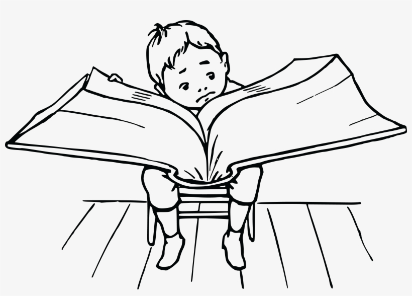 Literacy Clipart Black And White