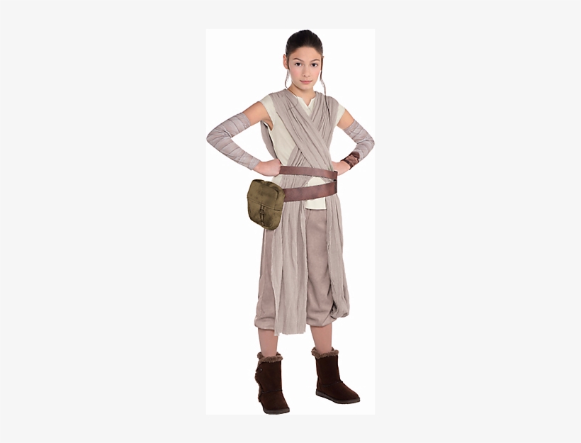 Rey From Star Wars - Rae Star Wars Costume Diy Transparent PNG ...