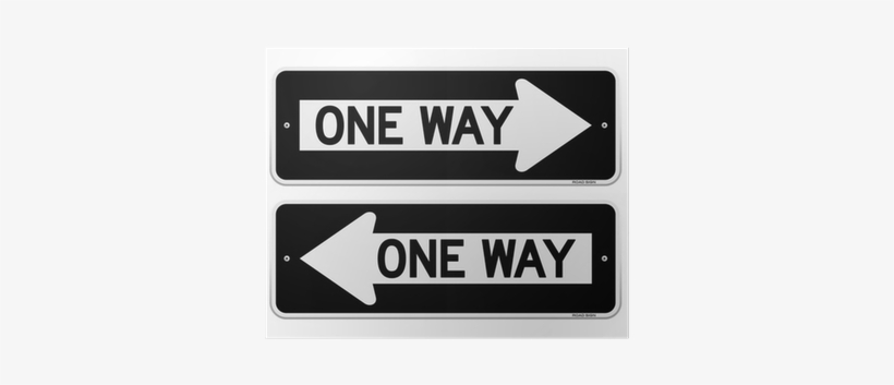 One Way Sign Png