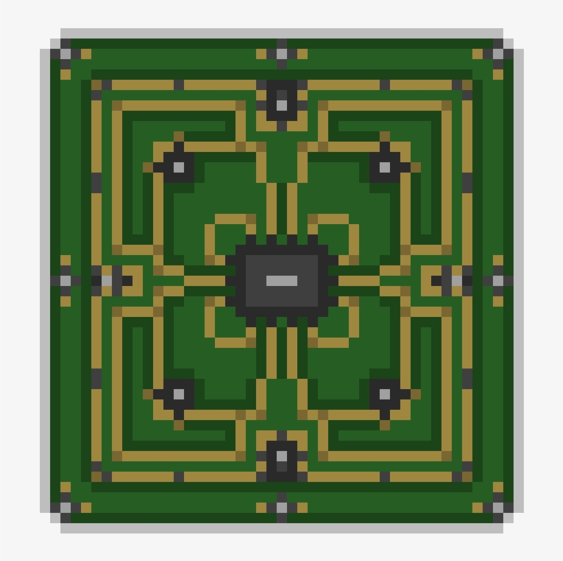 Computer Chip - Pixel Art Computer Transparent PNG - 1185x1125 - Free ...
