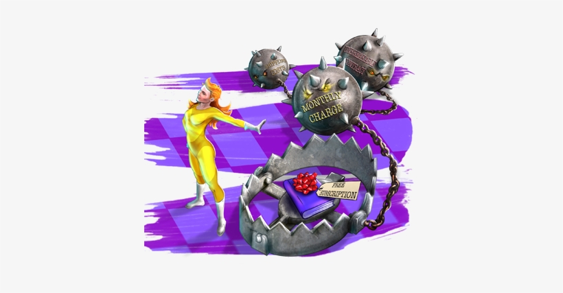 Subscription Traps Little Black Book Of Scams Graphic - The Book Of ...