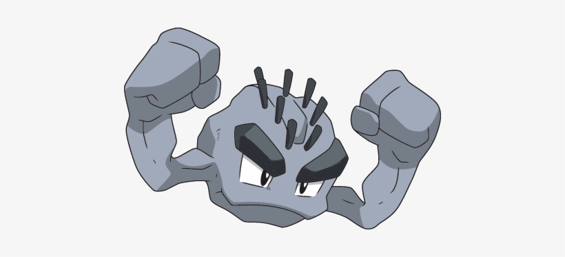 074geodude Alola Sm Anime - Alolan Geodude Png Transparent PNG ...