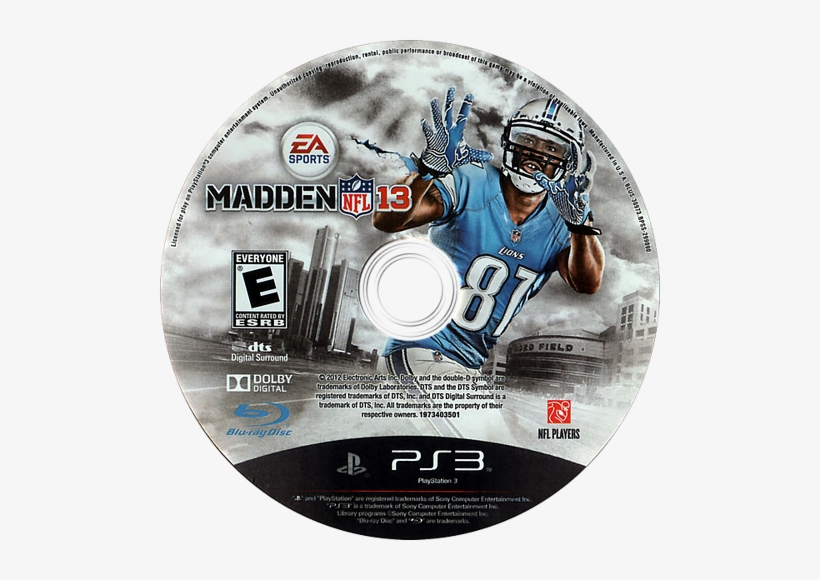 Madden Nfl 13 Transparent PNG - 500x500 - Free Download on NicePNG