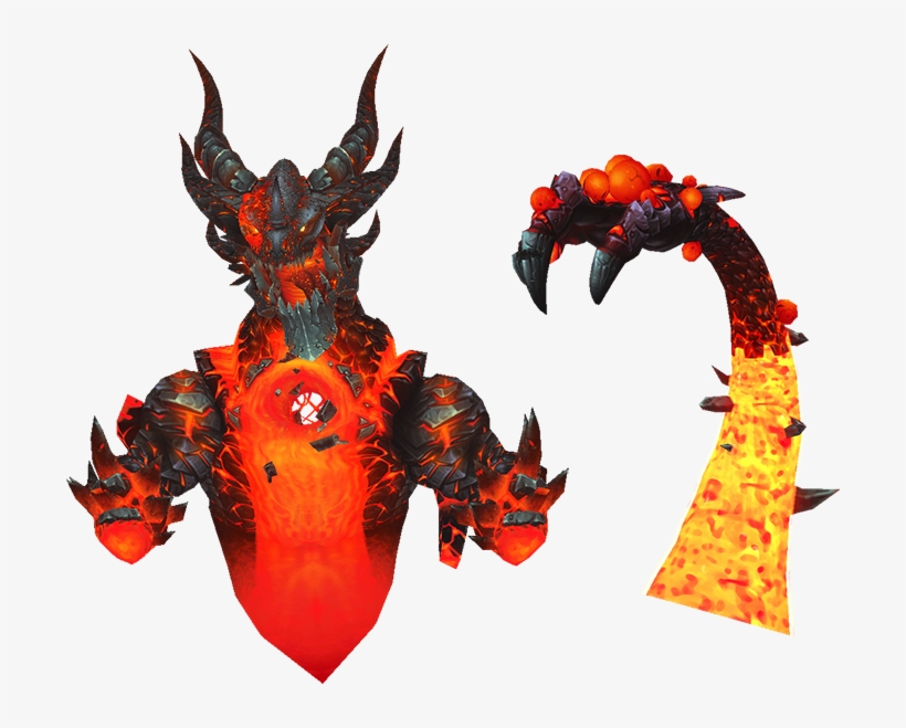 Zip Deathwing Claw Corrupted - Wow Deathwing Png Transparent PNG ...