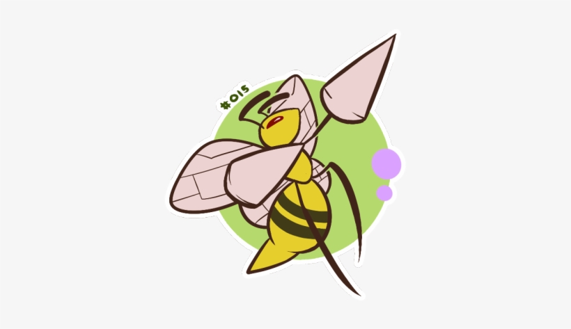 Day 015 - Beedrill - Cartoon Transparent PNG - 500x500 - Free Download ...