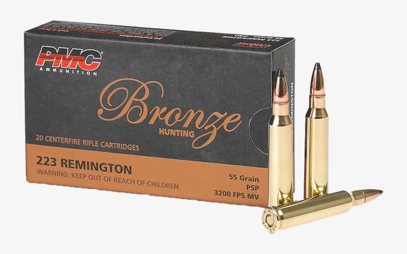 Pmc Branze Big - .223 Remington Transparent PNG - 940x600 - Free ...