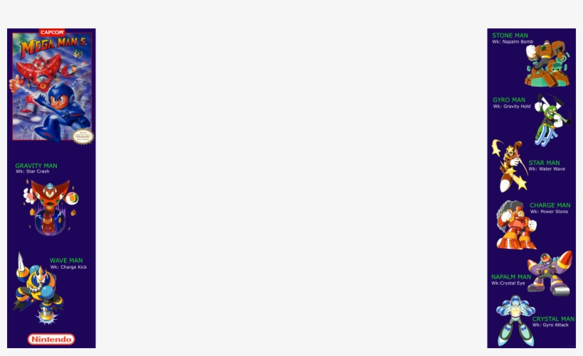 Overlay - Mega Man 5 Nes Nes Transparent PNG - 1920x1080 - Free ...