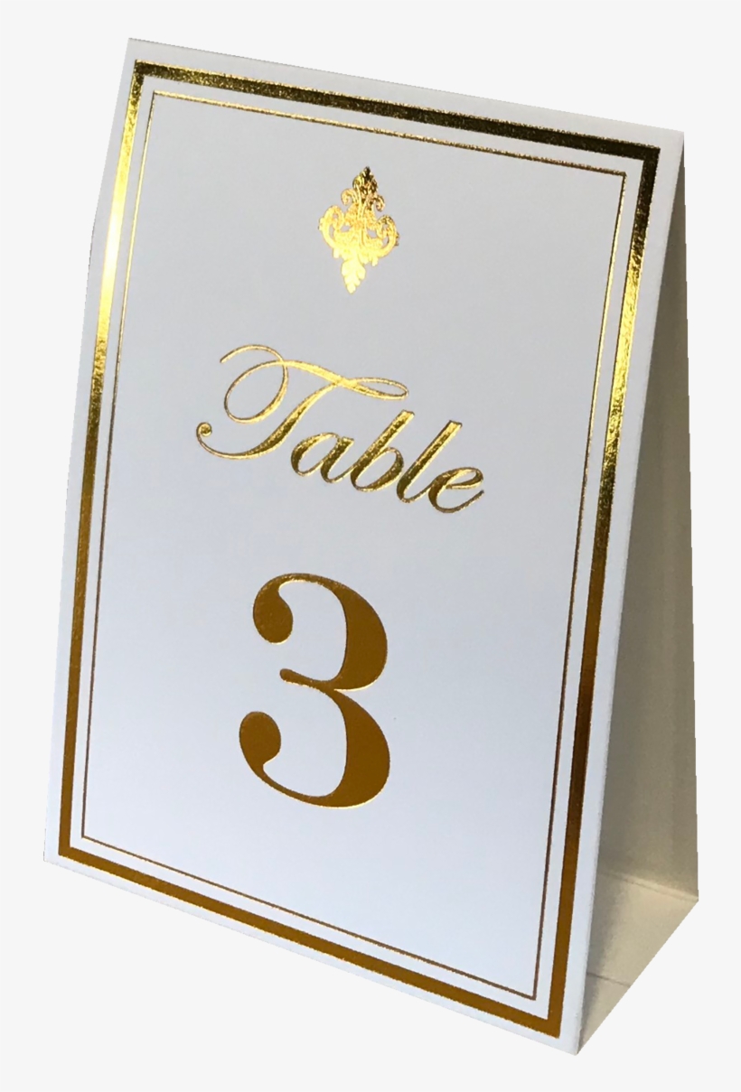 Gold Table Numbers Transparent PNG - 1000x1389 - Free Download on NicePNG
