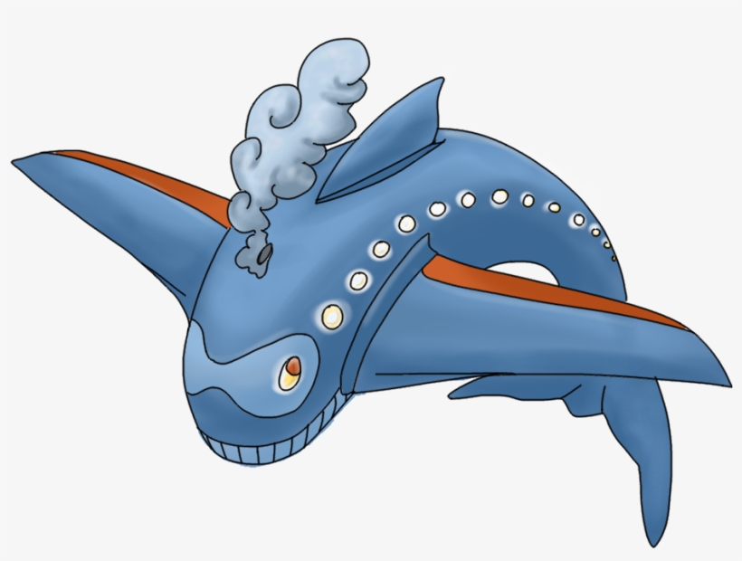 Submission By Spoopy Space Ghost - Flying Whale Pokemon Transparent PNG ...