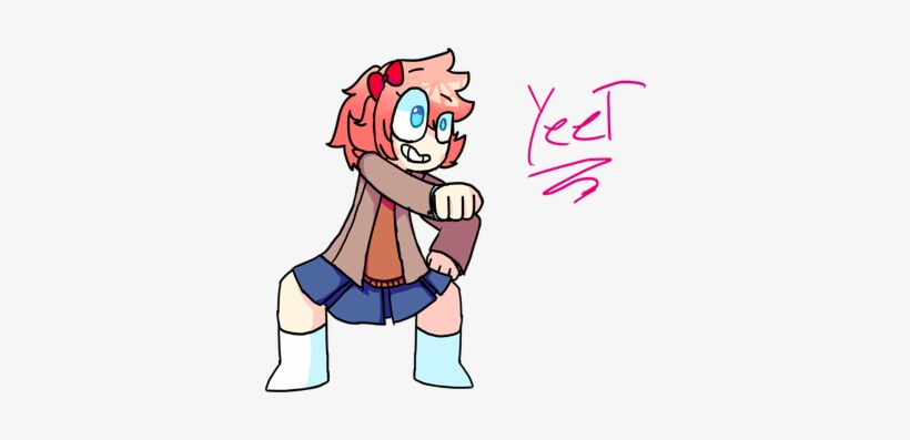 Yeet By Tangymeme Literature Club, Yuri, Anime, Games, - Art ...