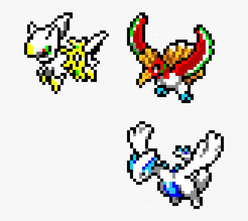 Lugia Pixel Art