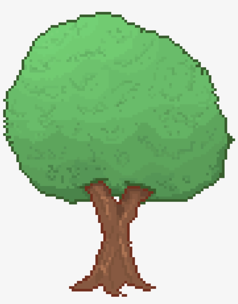Download My Dumb Thicc Tree - Pixel Art - HD Transparent PNG - NicePNG.com