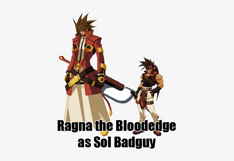 Sol Badguy Vs Ragna Transparent PNG - 425x487 - Free Download on NicePNG
