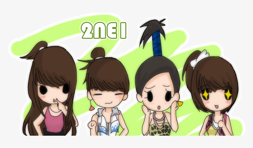 Chibi 2ne1 Transparent PNG - 800x400 - Free Download on NicePNG