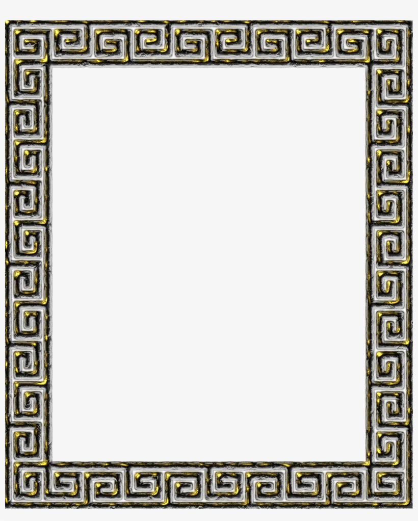 This Free Icons Png Design Of Greek Key Frame 3 Transparent PNG ...