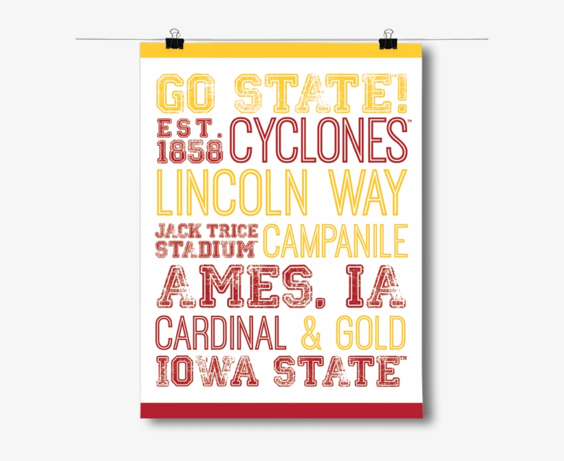 Iowa State University Subway Art - Inspired Posters Iowa State ...
