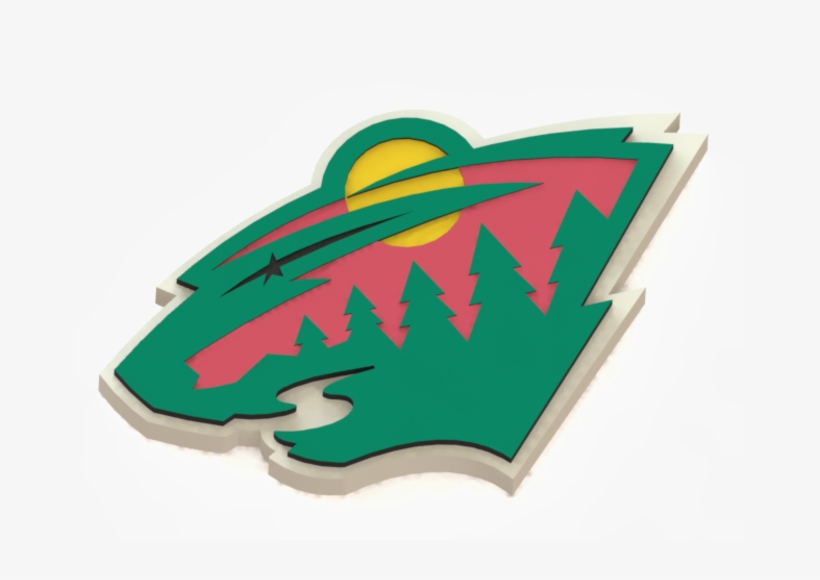 Minnesota Wild Logo 3d Print - Minnesota Wild Logo Png Transparent PNG ...