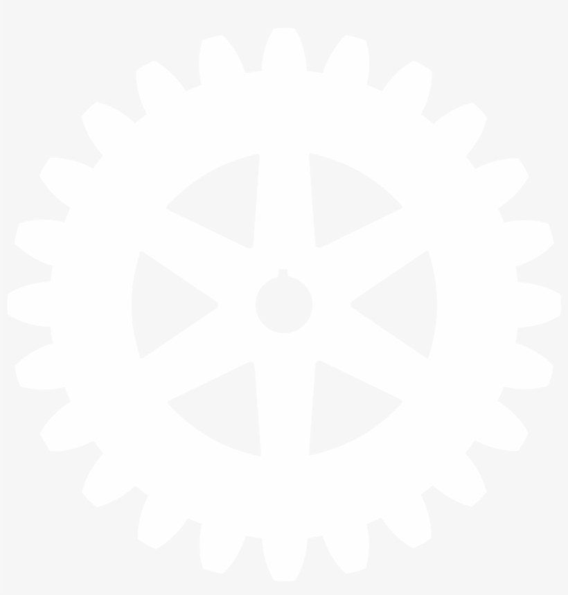 Rotary International Logo Black And White - Close Icon White Png ...