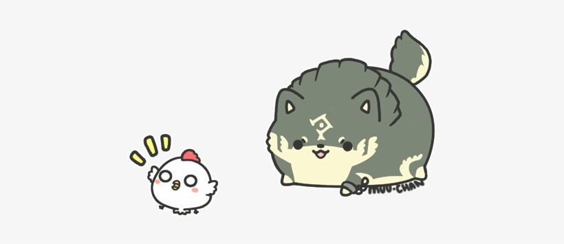 Anime Chibi Wolf Link