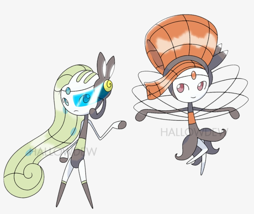 Mega Meloetta Transparent PNG - 500x398 - Free Download on NicePNG